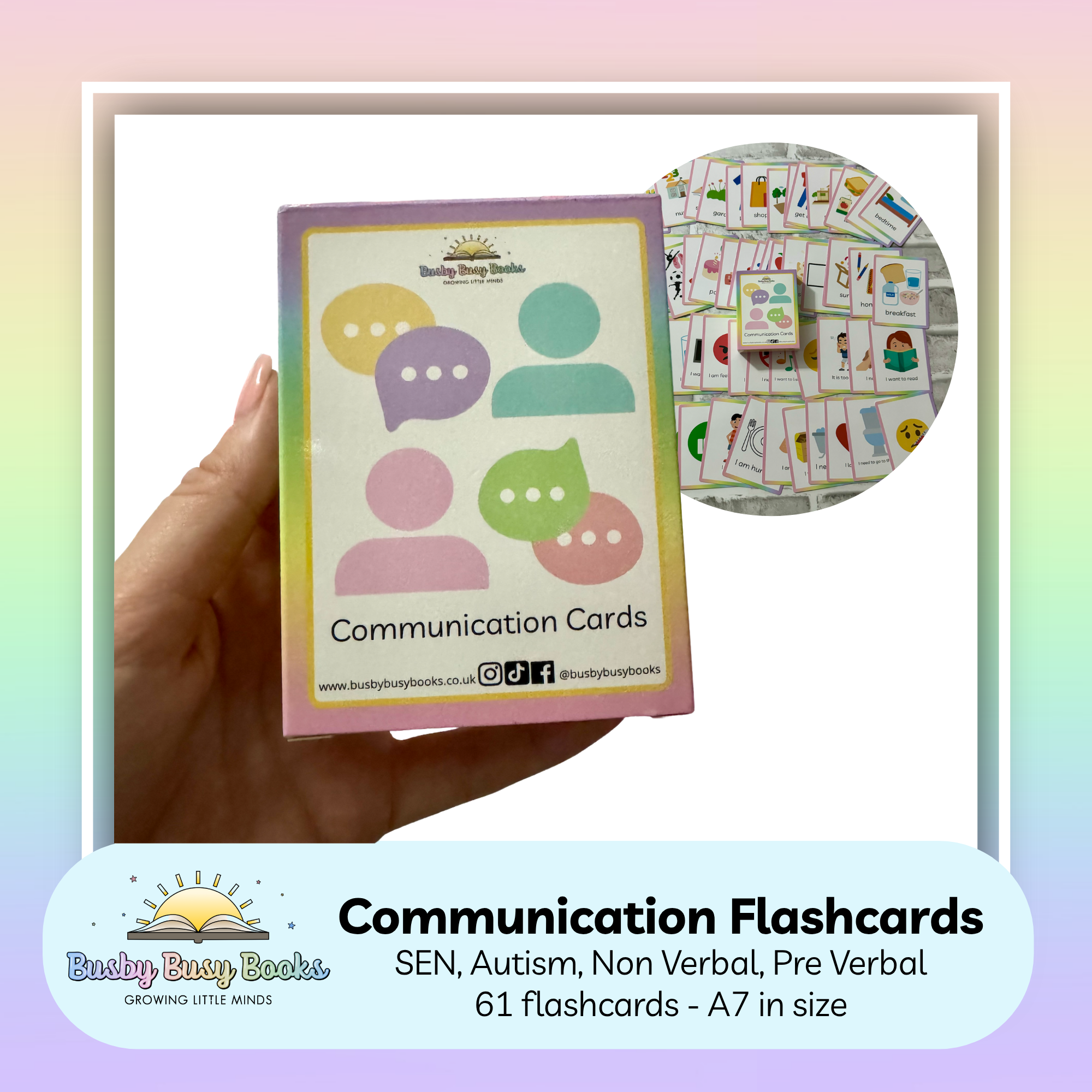 Flashcards - Communication – Busby Busy Books