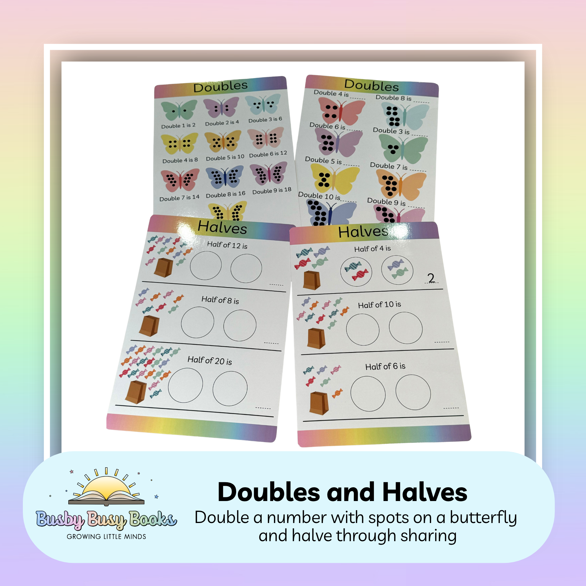 Doubles and Halves – Busby Busy Books